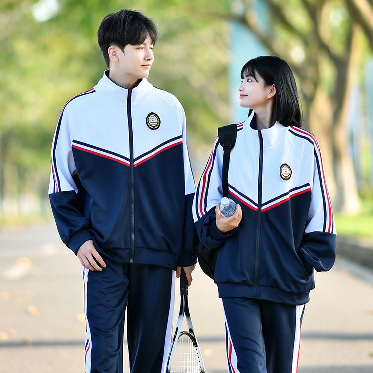 T Trousers Middle School Students Class Uniform Jacket Preppy Style Bar ...