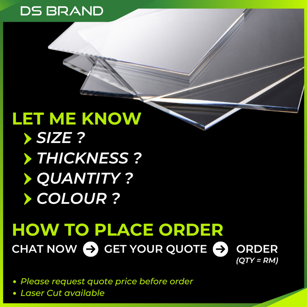 CUSTOM TRANSPARENT ACRYLIC CUT TO SIZE / PERSPEX MATERIAL / ACRYLIC ...