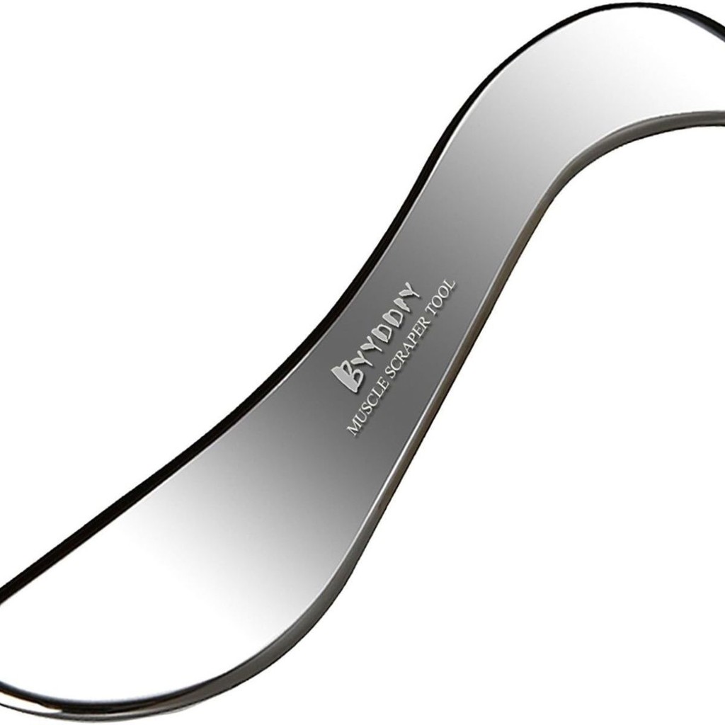 Stainless Steel Scraping Board S-Shaped Fascia Massage Board Muscle ...