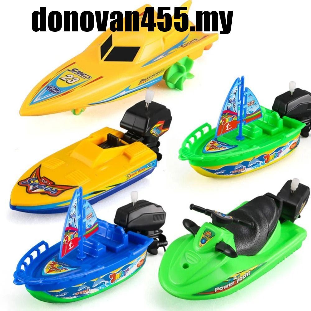 DONOVAN Speed Boat Ship Wind Up Toy, Speed Boat Ship Small Steamboat ...
