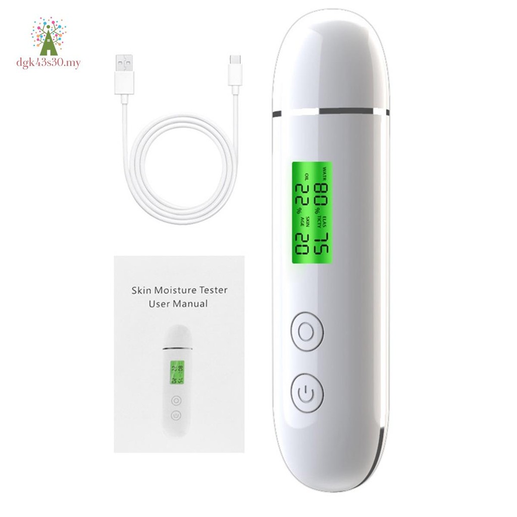 Skin Water Cheek Elastic Skin Age Test Meter Face Skin Moisture&Oil ...