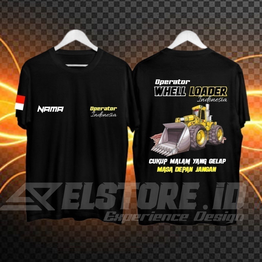 fashion 2025 Young Loader Operator T-shirt Komatsu Wheel Loader Heavy ...
