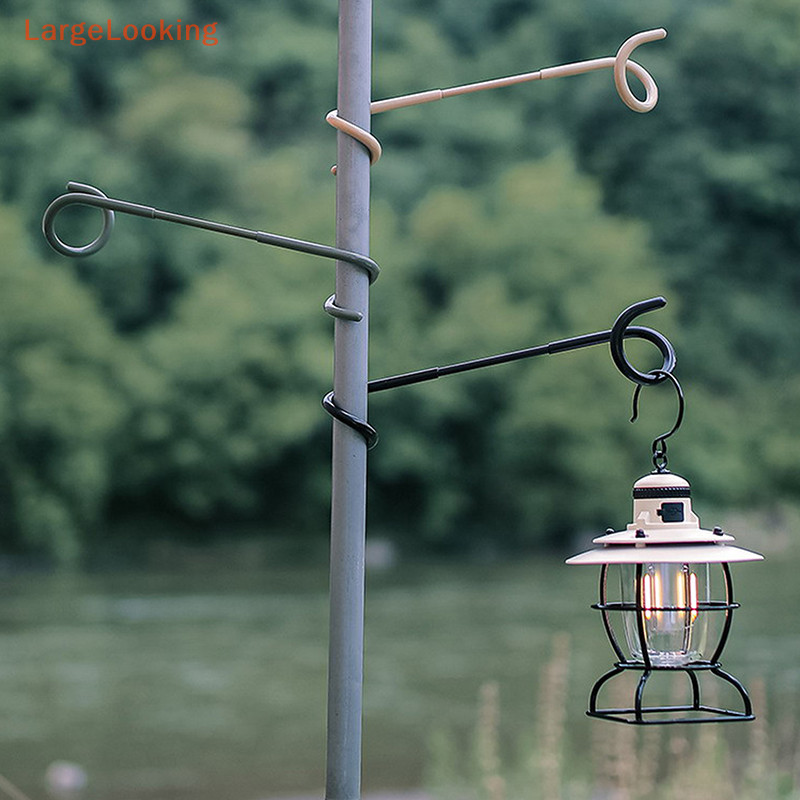 [LargeLooking] Stainless Steel Light Stand Holder Hooks Portable Tent ...