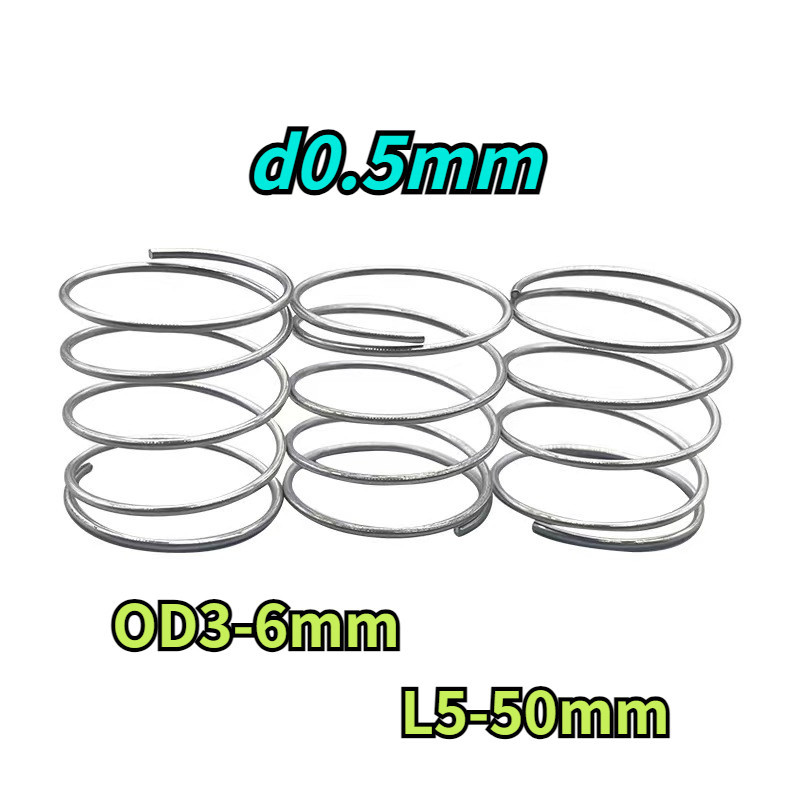 [HNK] Sus304 Squeeze Spring Pressure Retractable Spring Premium Small ...