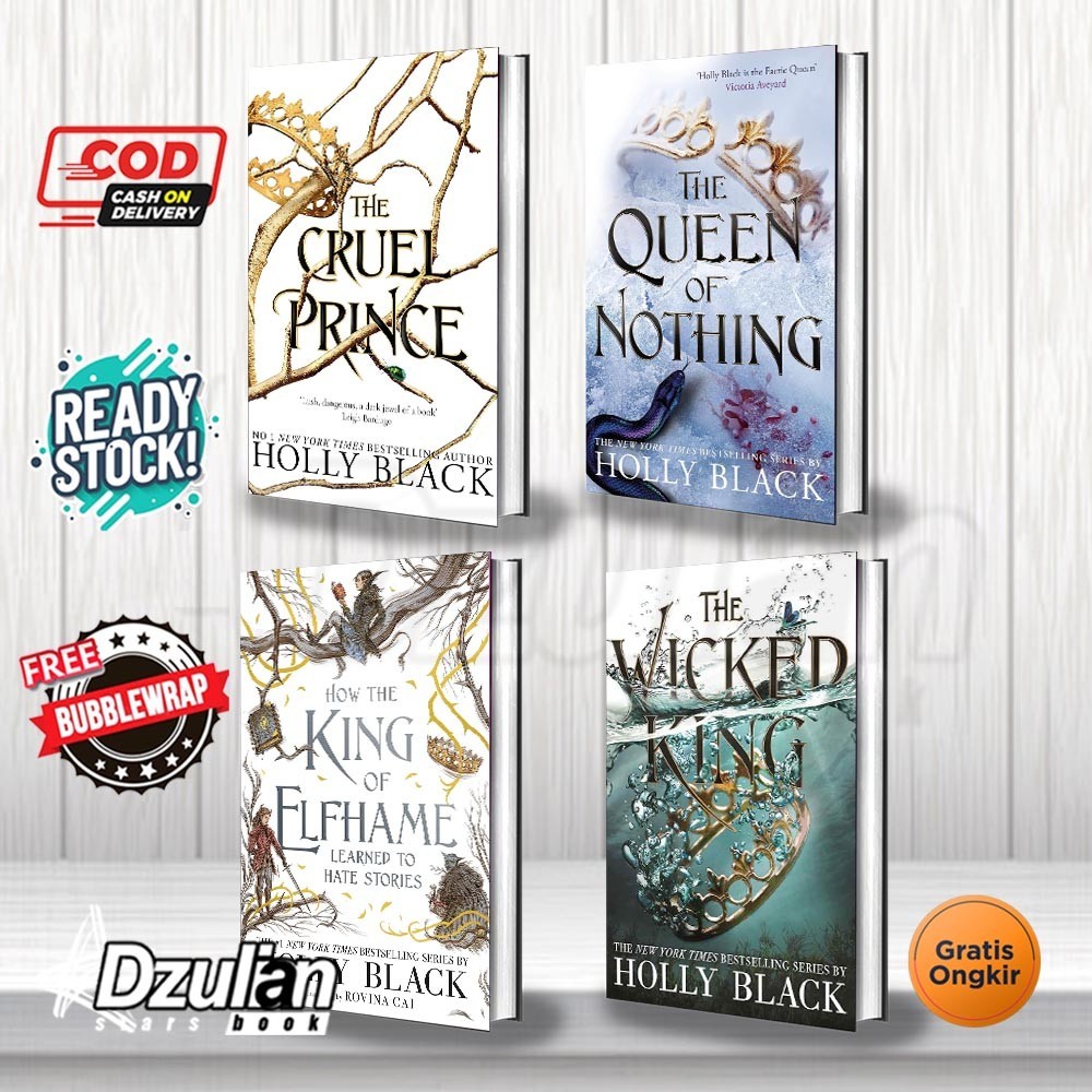 The Folk of the Air Series 4 Books Collection Set By Holly Black (the Cruel Prince, the Queen of ...