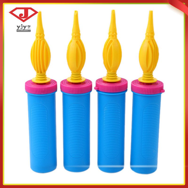 Mini Hoop Basketball Balloon Air Pumper Inflator Hand Push Type ...