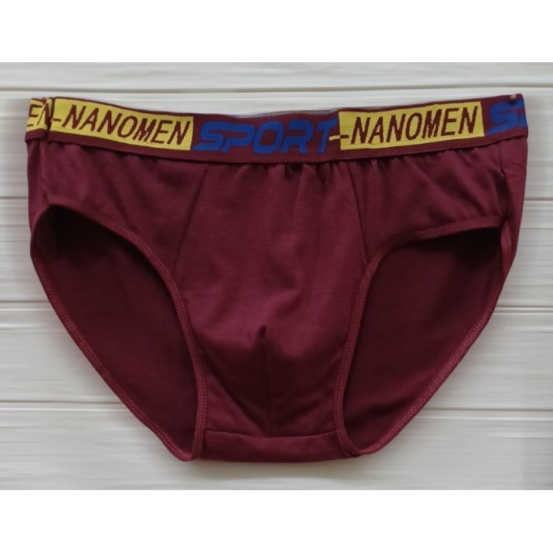 Nanomen Men's Triangle CD Men's Brief CD Size M L XL XXL/3L | Shopee ...