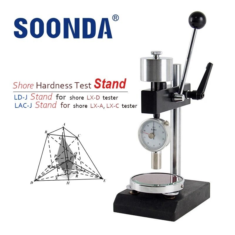 19P Hardness Test Stand For Shore A C D Hardness Durometer Stand Foam ...