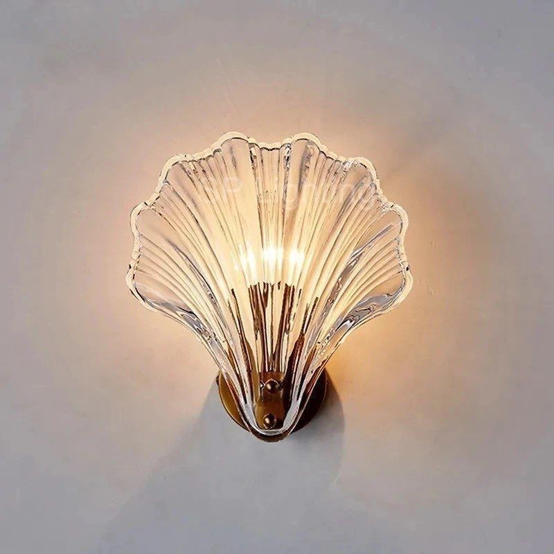 Luxury Sea Shells LED Wall Lamp Lampu Hiasan Lampu Dinding Bilik Wall ...