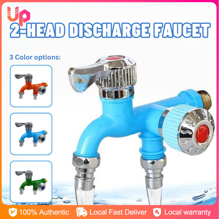 Two Way Faucet 304 Stainless Steel Dual Function Tap Faucet Bathroom ...