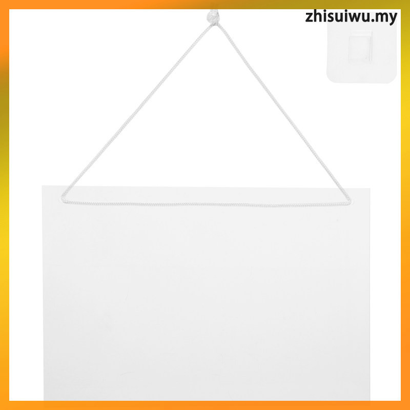 Acrylic Note Board Hanging Signs Writing Message Office Wall Mount Memo ...