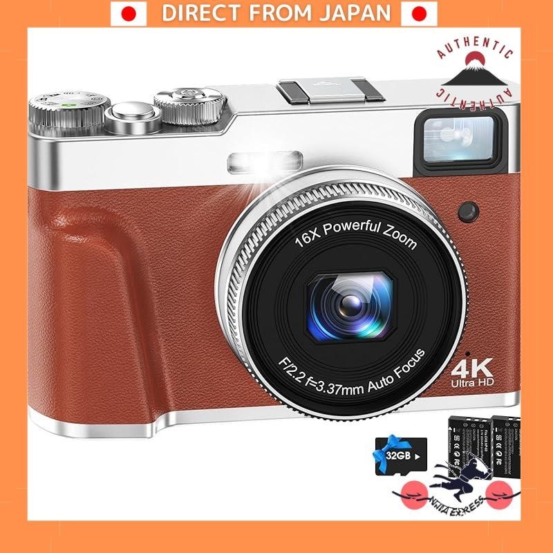 [DIRECT FROM JAPAN] NEZINI 4K digital camera with autofocus, 48 million pixels, Vlog camera ...