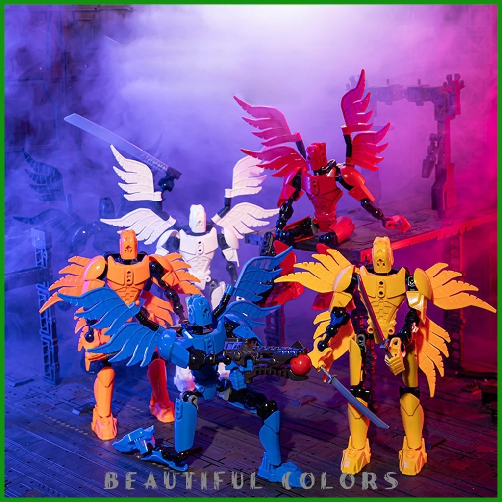 3D Printed Action Figure Wings Multi-articular Action Figures ...