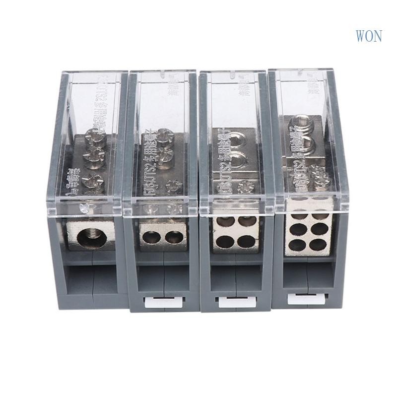 WON Terminal Block Din Rail Distribution Box Electric Wire Connector ...