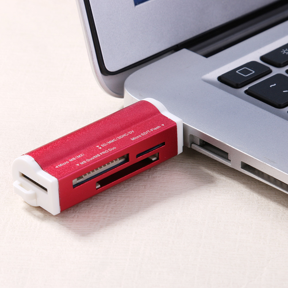 keepdreaming MY# USB2.0 4 in 1 Multi Memory Card Reader for SD/SDHC ...