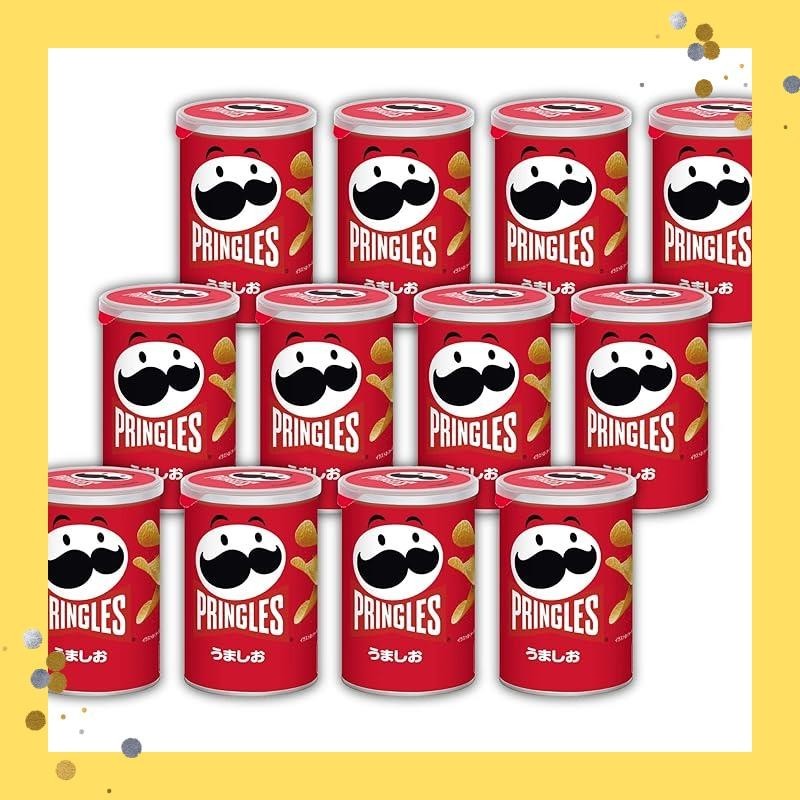 Pringles Kellogg Pringles Delicious Salt S 53g x 12 pieces | Shopee ...