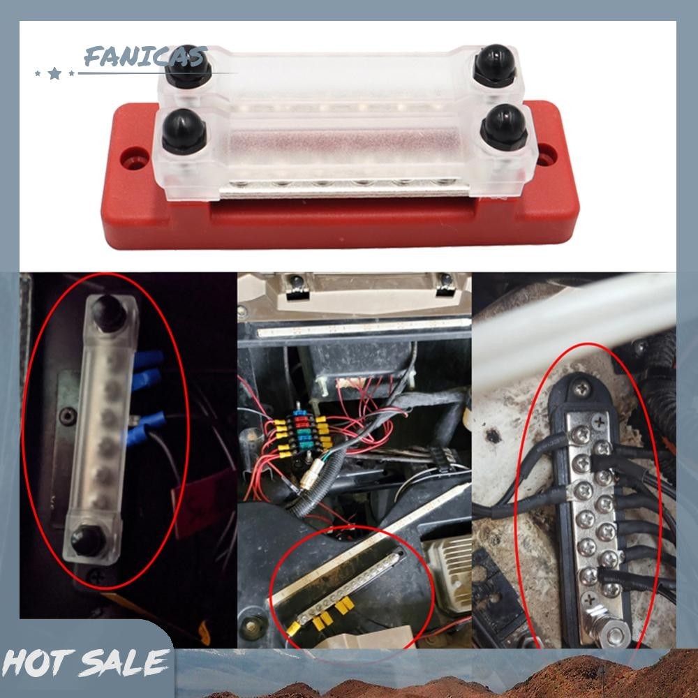 [Fanicas.my] Busbar 12-48V Bus Bar Connector Fire Prevention Circuit ...