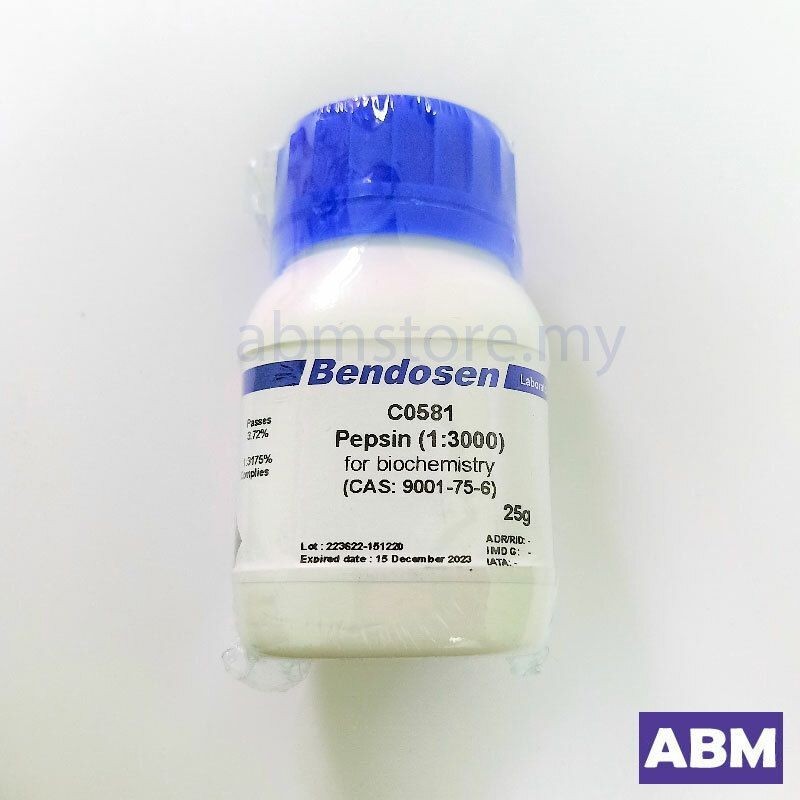 Pepsin 1:3000 / 1:10,000 for Biochemistry, Bendosen CAS No 9001-75-6 ...