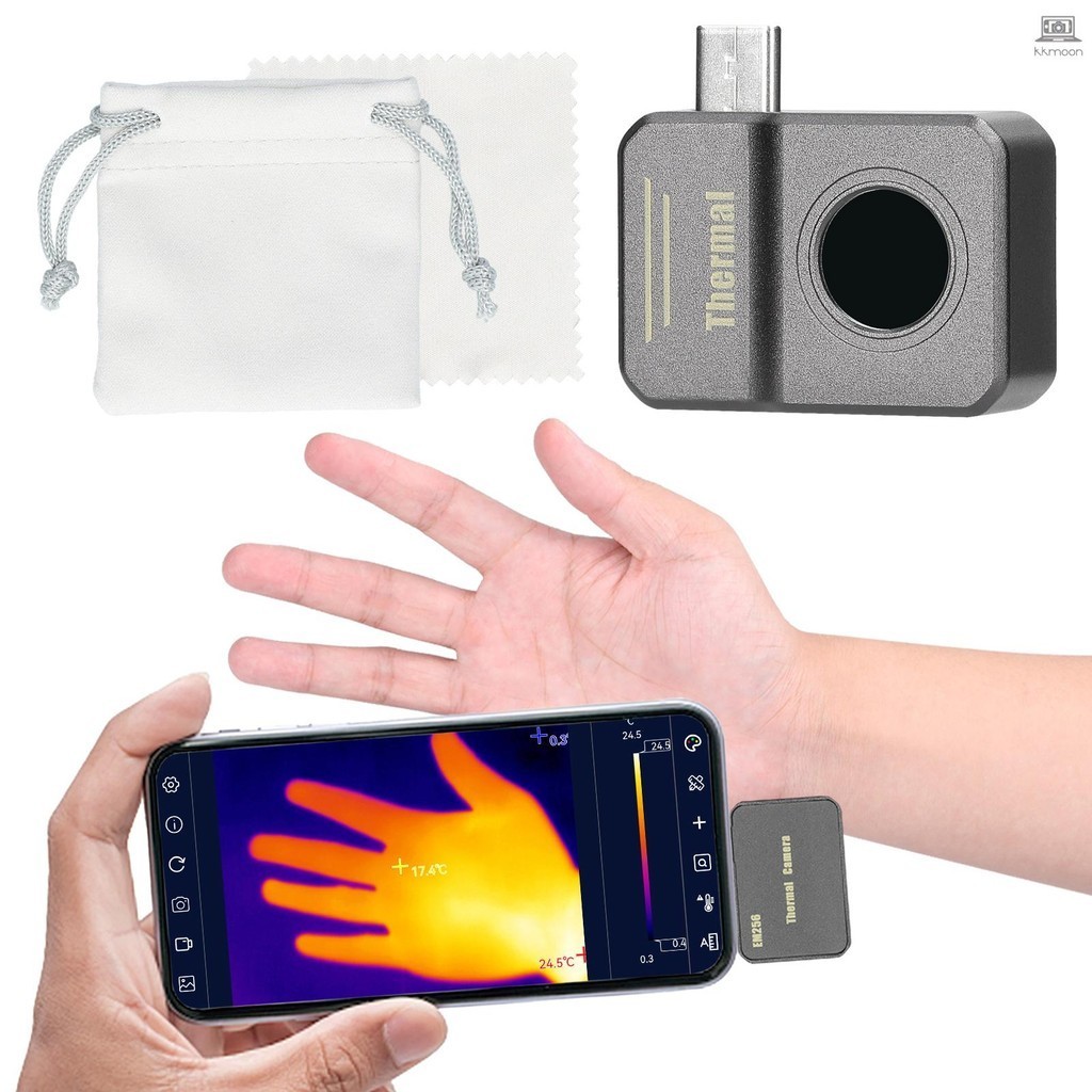 Small Thermal Imaging Camera Portable Mobilephone Thermal Imager ...
