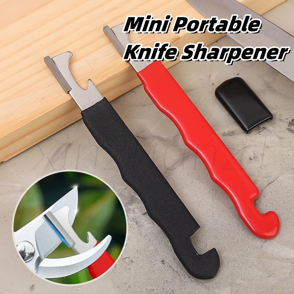 Outdoor Knife Sharpener - Mini Knife Grindstone - Portable, Handheld ...