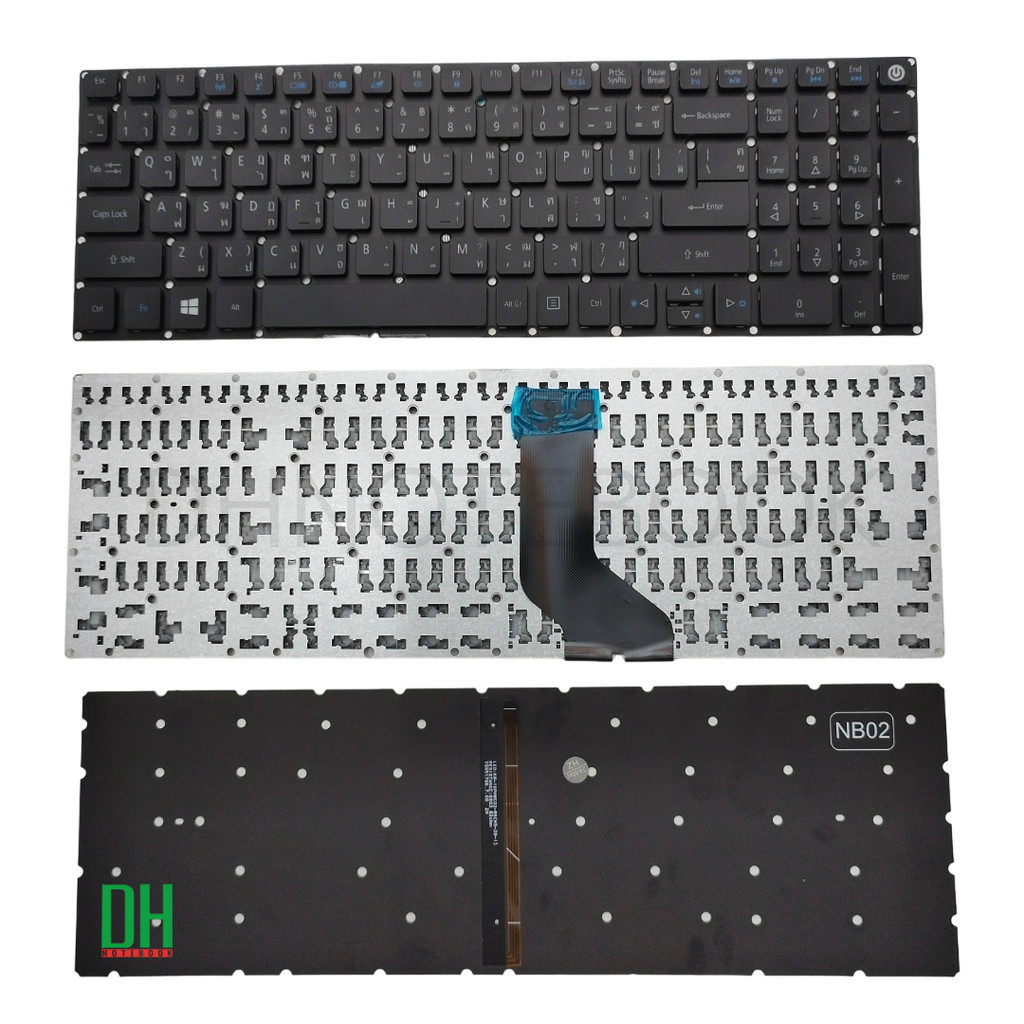 Acer Aspire E5-552 E5-573 E5-574 E5-575 Keyboard (Thai/English ...
