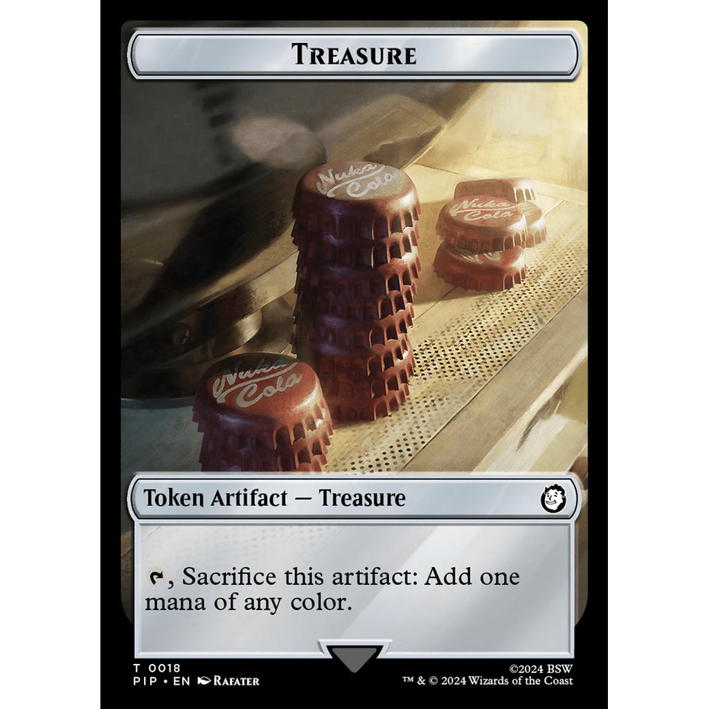 Treasure (0018) // Soldier (0004) Double-Sided Token [Fallout Tokens ...