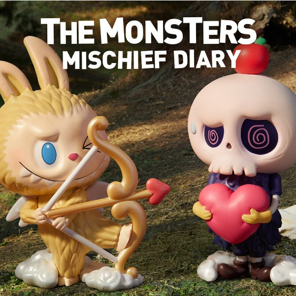 Popmart THEMONSTERSlabubu Naughty Diary Series labubu Figure Mystery ...