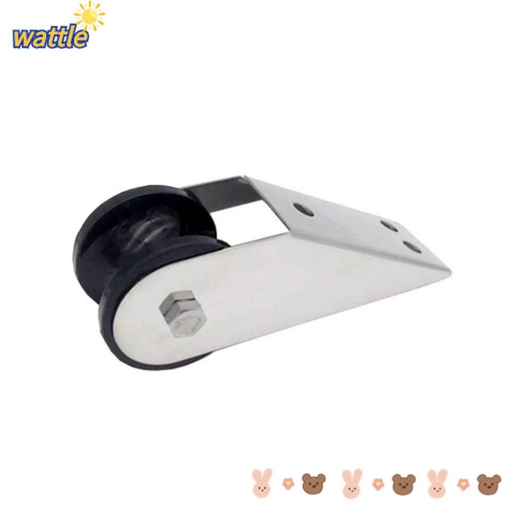 WA-SPORT Boat Bow Anchor Roller, Fixed Marine 304 Stainless Steel ...