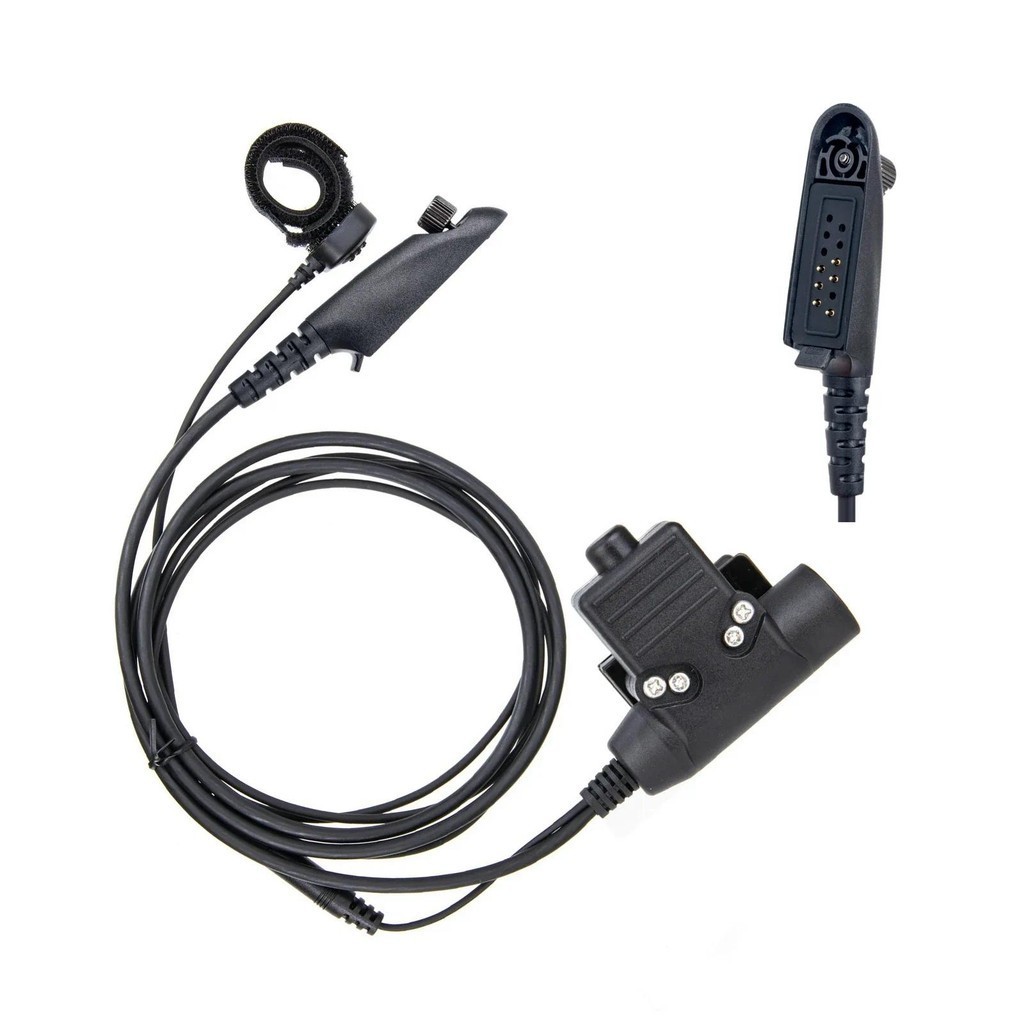 Finger Microphone U94 PTT High Strength Adapter for walkie talkie GP140 ...