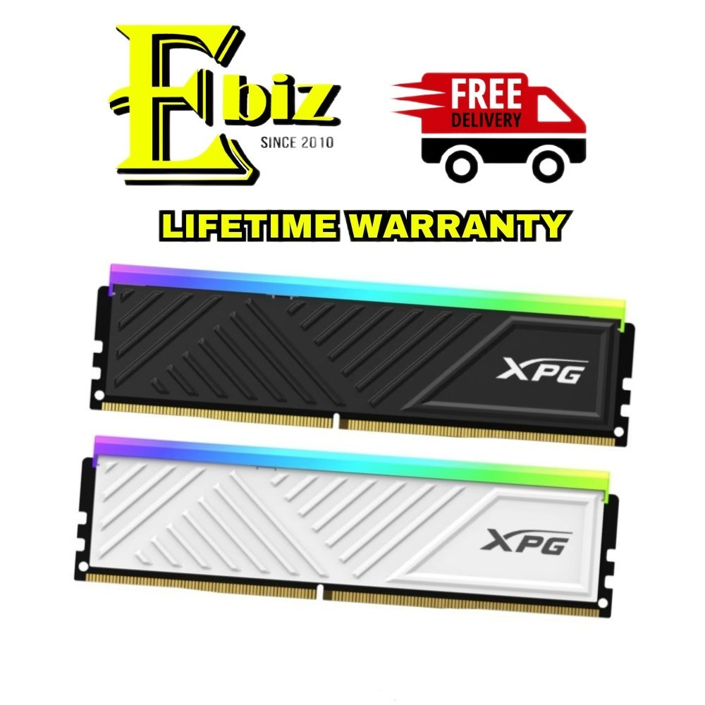XPG Spectrix D35G RGB 8GB 16GB DDR4 3200MHZ | 3600MHZ Low Profile ...