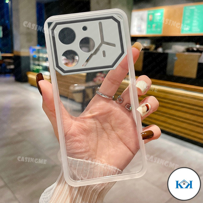 KK Tecno POVA 6 Pro 5G 2024 Square Soft Clear Casing For Tecno Pova6Pro 6Pro Pova 6 Pro Pova6Pro ...