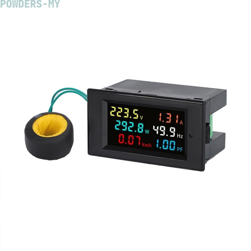 Effective AC40300V 100A Digital Volt Amp Power Factor Meter for Wide ...