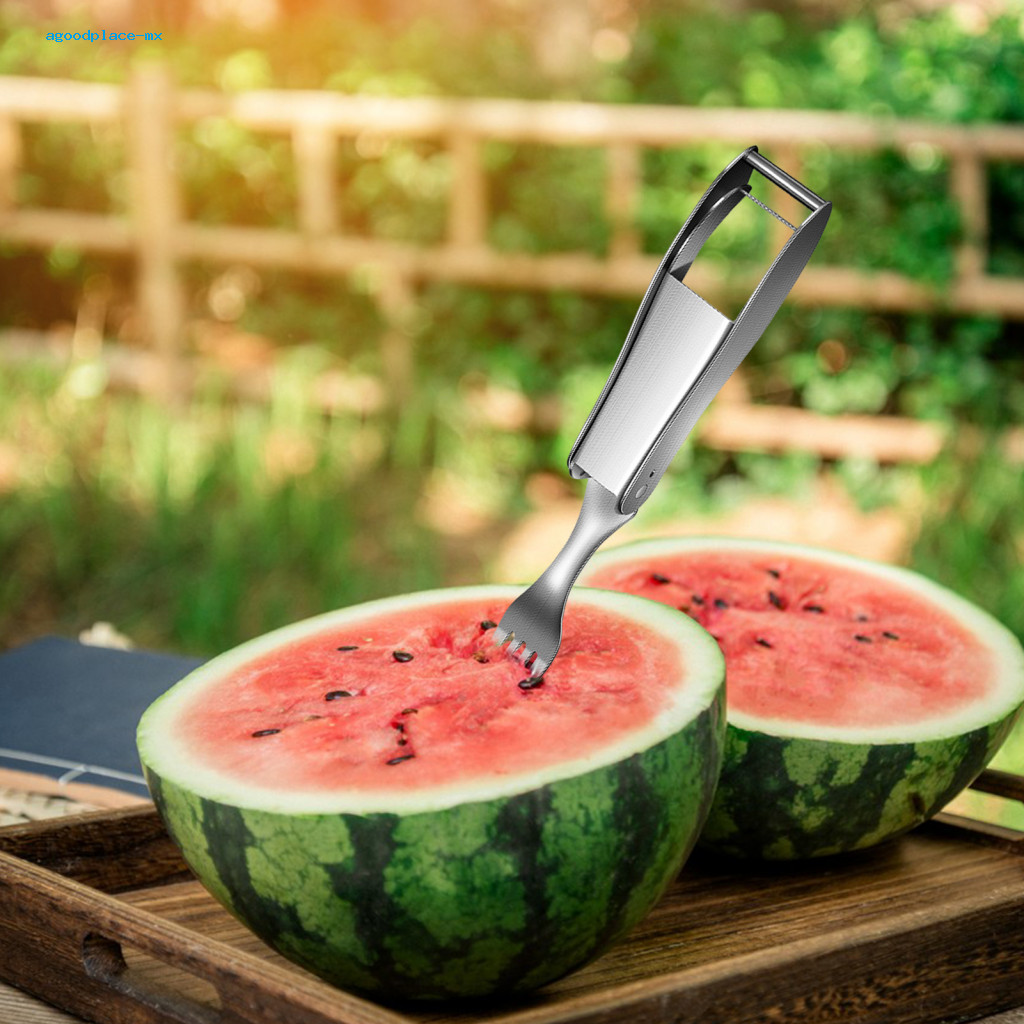 ag Safe Watermelon Slicing Tool Rust-proof Watermelon Slicer 2-in-1 ...