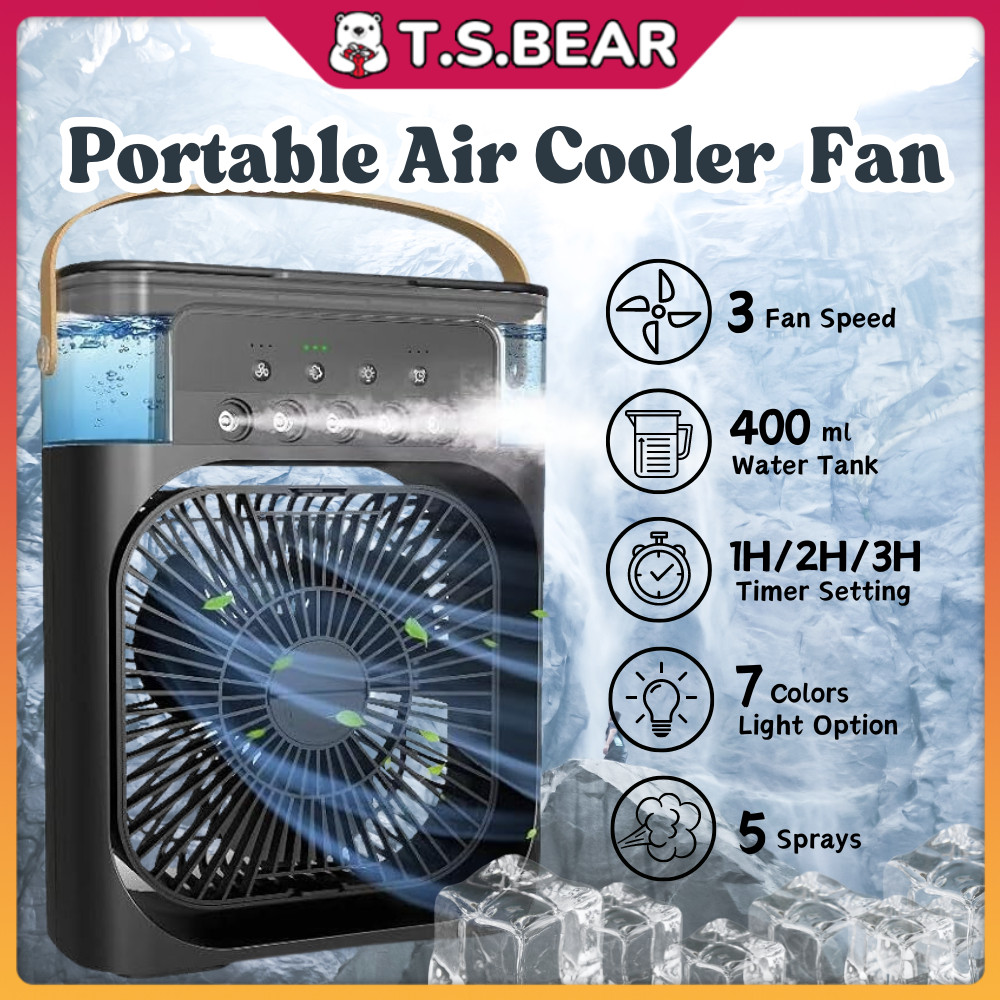 Portable Air Cooling Fan USB Mini Cooler Fan Multifunction Mini Fan ...