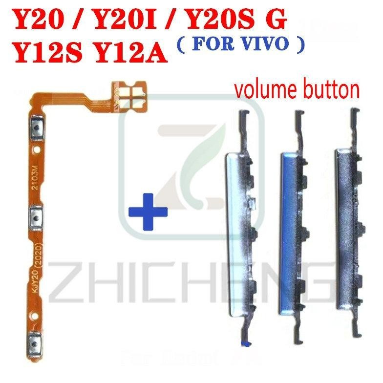 Power On Off Volume button Flex for vivo Y20 Y20i Y20S Y12S Y11S Y12A ...
