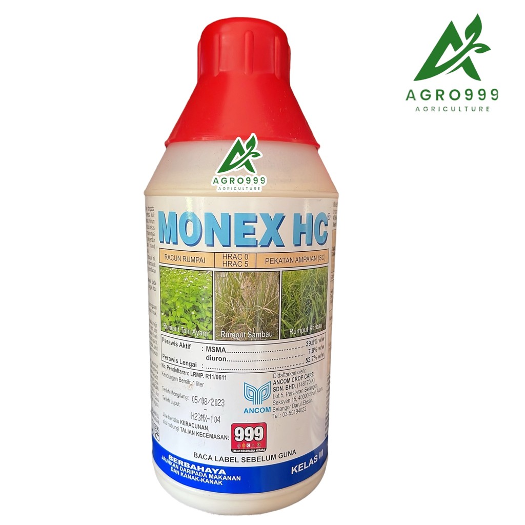 MONEX HC 1LITER Herbicide/Racun serap/MSMA+Diuron | Shopee Malaysia
