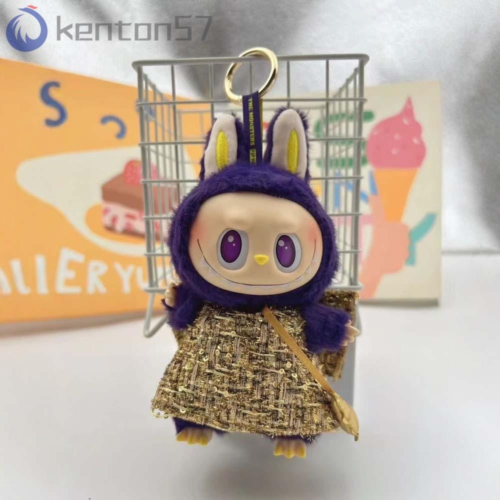 KENTON Labubu Doll Figurine, Cartoon Pop Mart Collectible Model Labubu ...