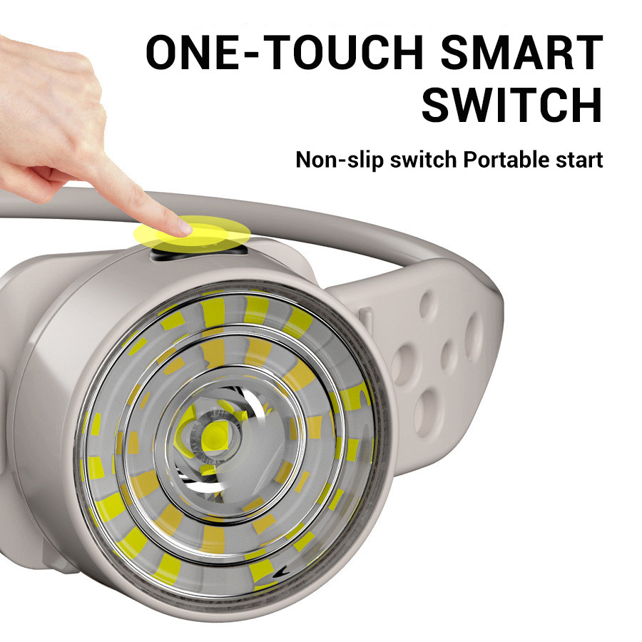 High Power LED Headlight with USB Rechargeable 1200mAh Battery and ...