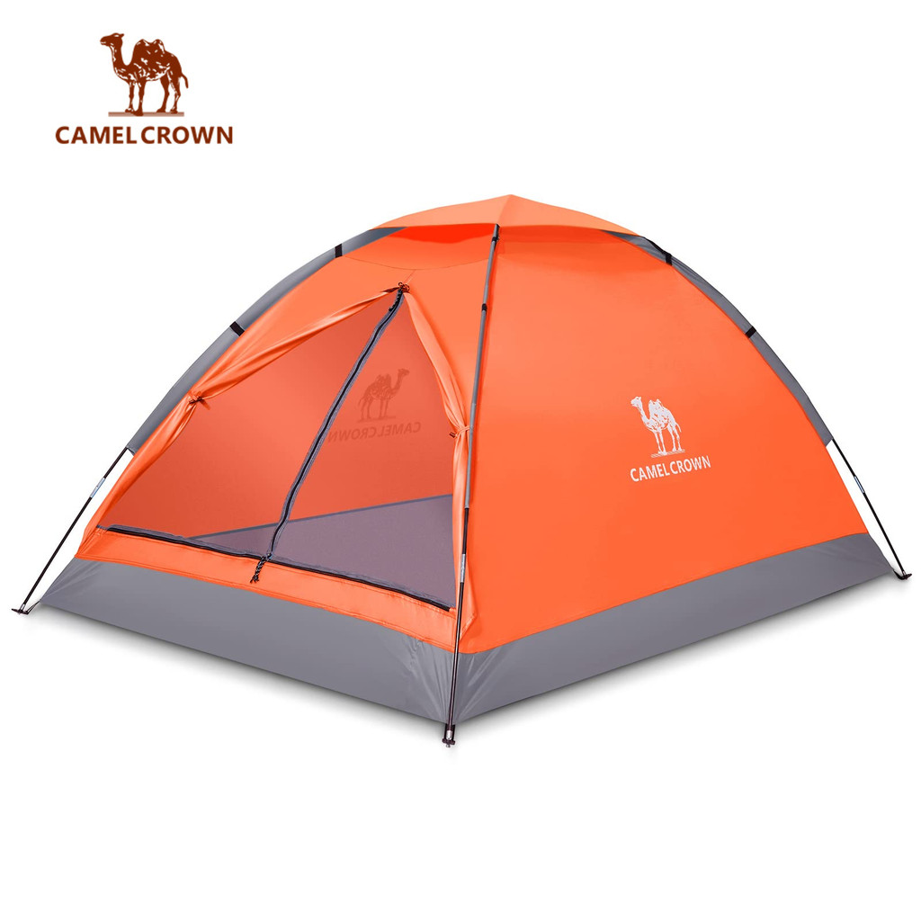 CAMEL CROWN 2 Person Outdoor Waterproof Tent | Shopee Malaysia