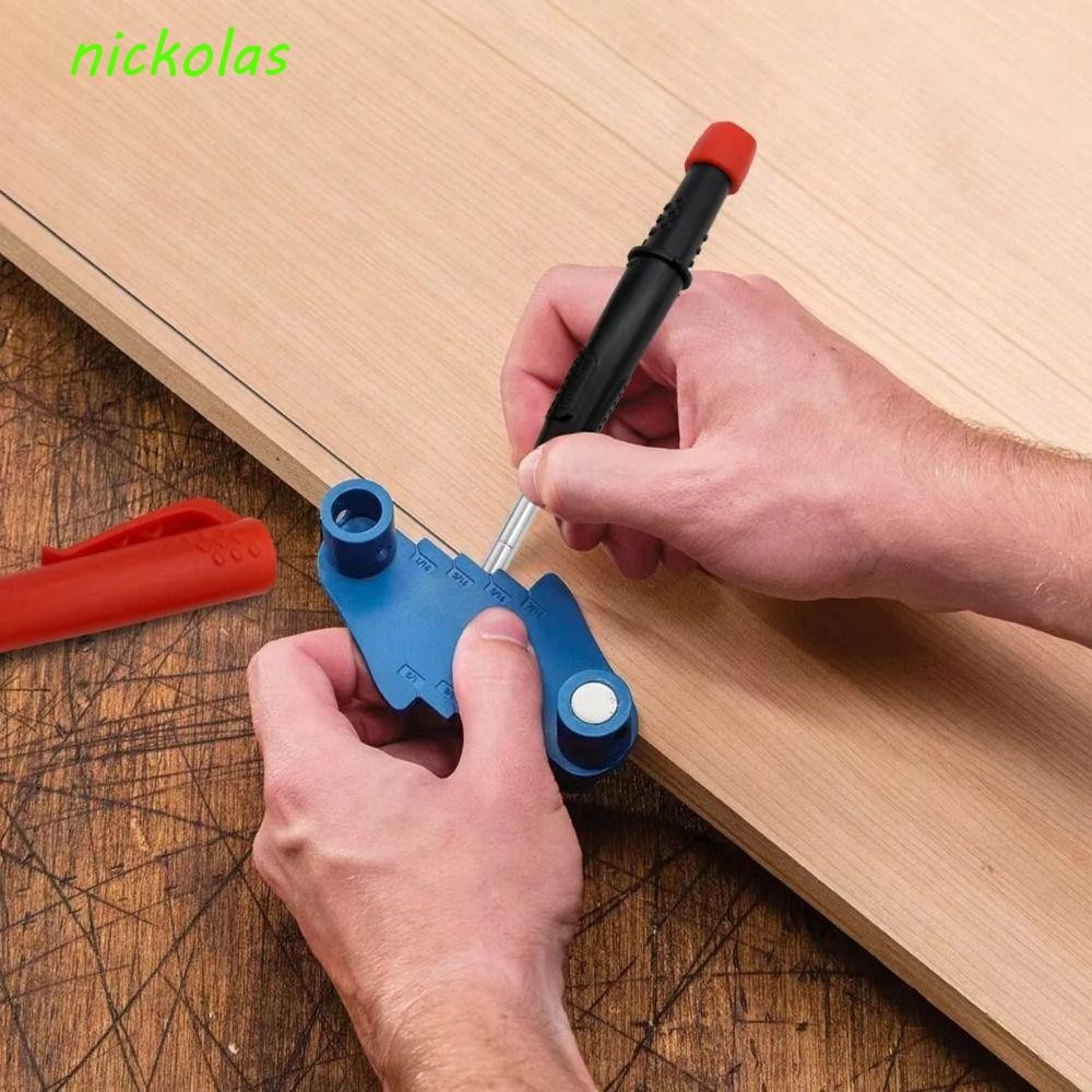 NICKOLAS Mechanical Pencil, with Sharpener Precise Marking Carpenter ...