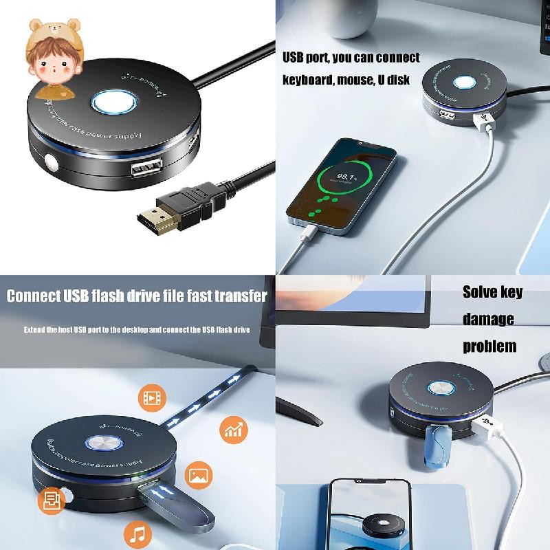 External PC Power Button Desktop Computer Case Reset Switches Button ...