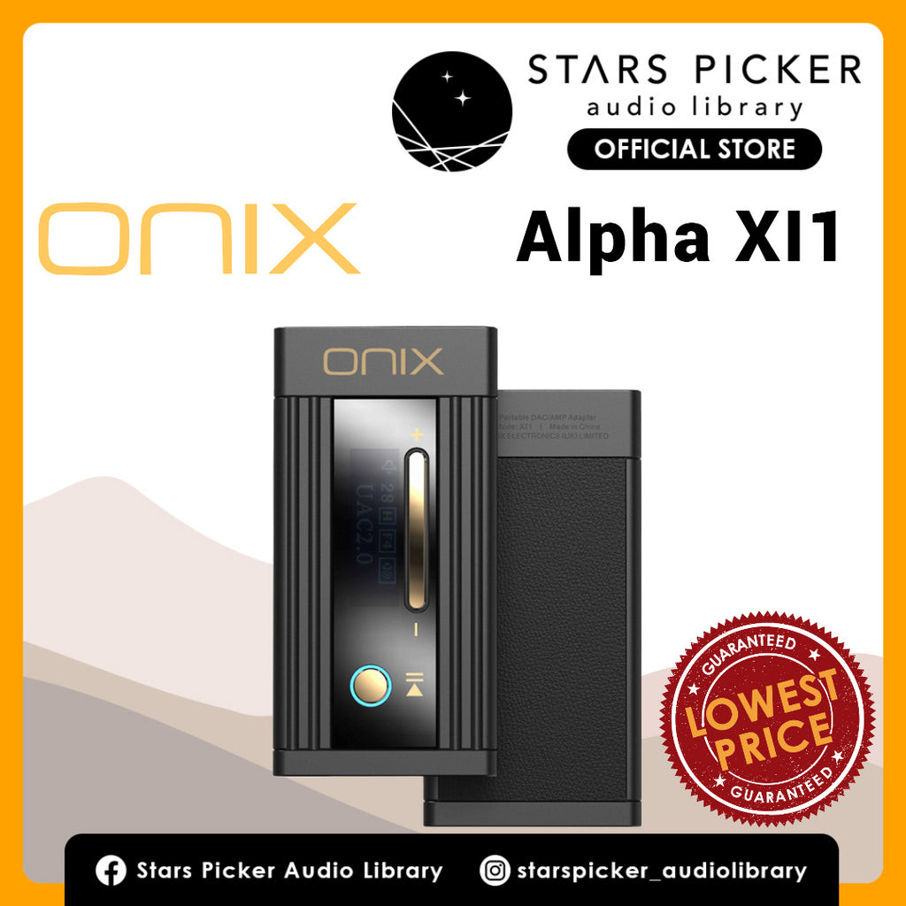 Onix Alpha XI1 Portable DAC and Amplifier with Cirrus Logic Flagship CS43198 DAC | Shopee Malaysia