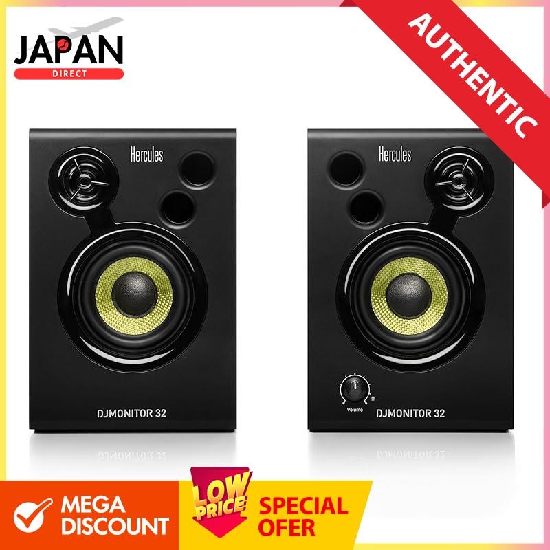 HERCULES DJMONITOR 32 3-inch DJ active monitor speaker set | Shopee Malaysia