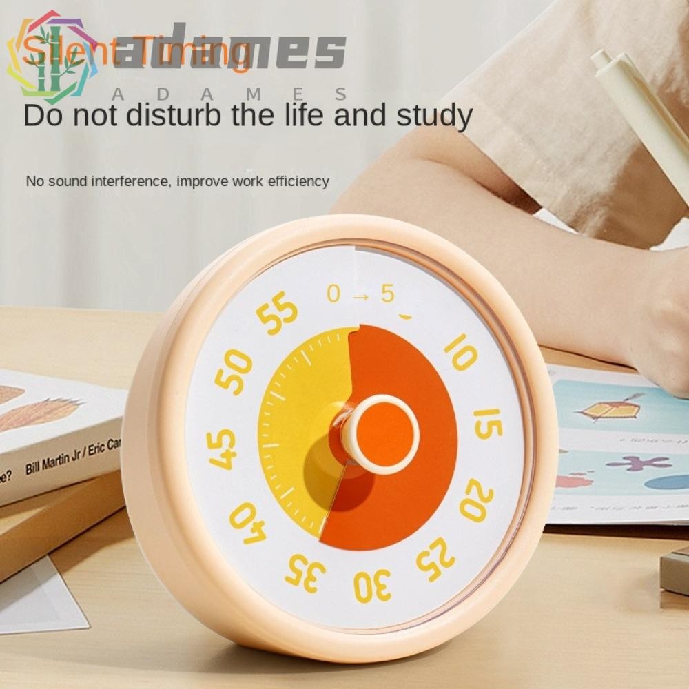 ADAMES Visual Timer, Self-discipline Silent Kitchen Timer Reminder, Cartoon Time Manager ...