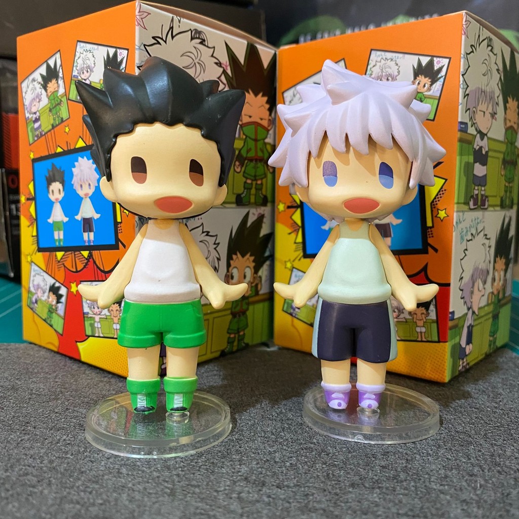 10cm HUNTER X HUNTER Killua Zoldyck GON FREECSS Figure PVC Statue Collection Model | Shopee Malaysia