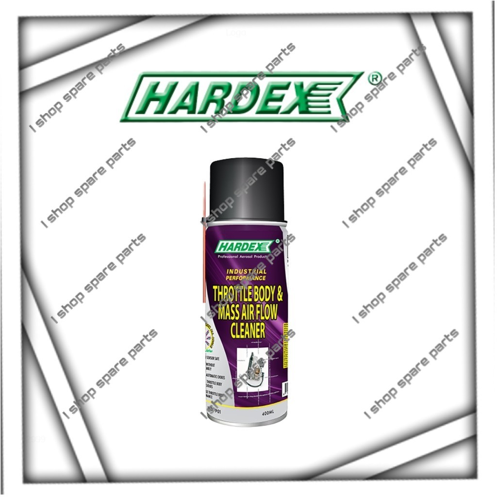 HARDEX THROTTLE BODY & MASS AIR FLOW CLEANER SPRAY 400ML HD901 | Shopee ...