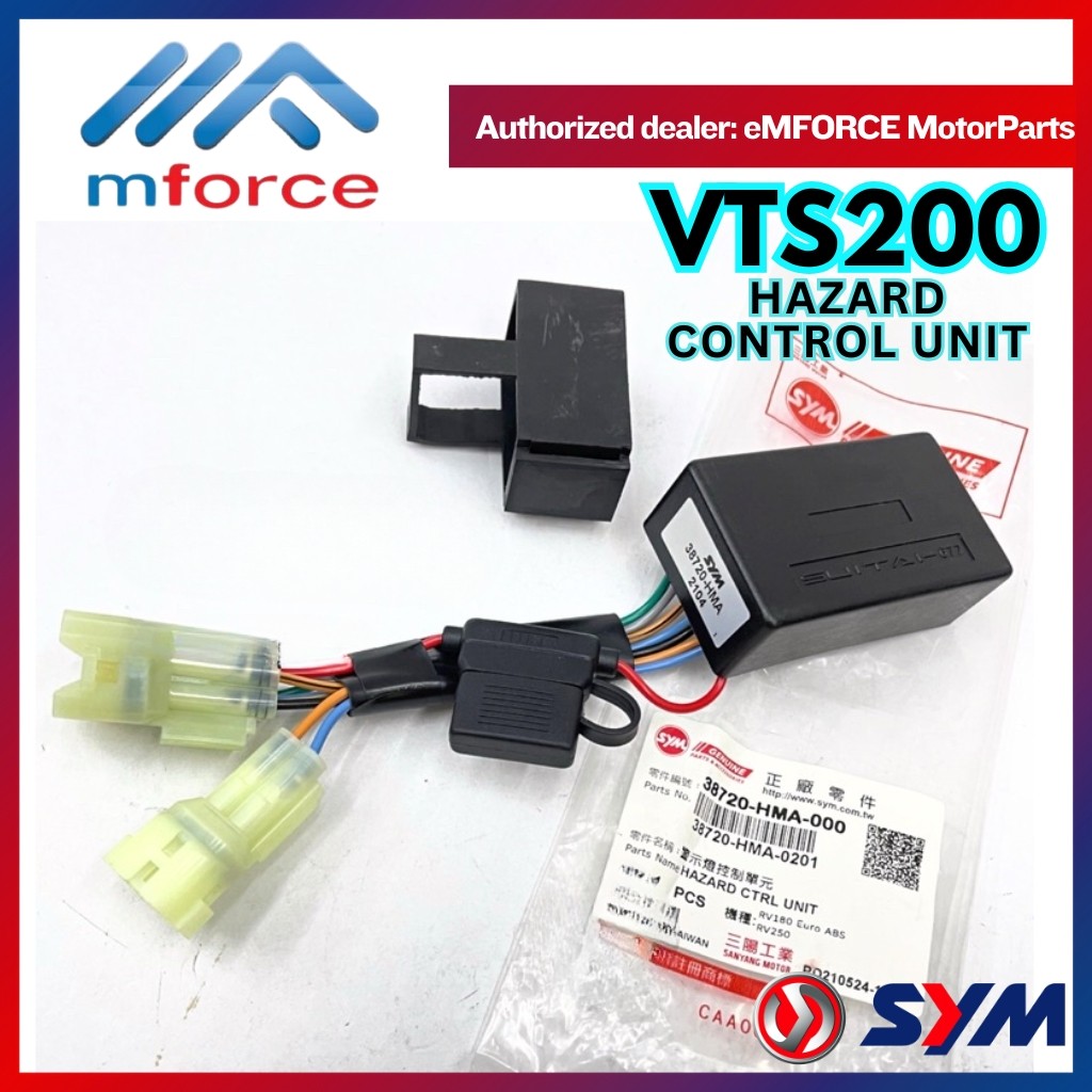 SYM VTS200 EVO250 HAZARD CONTROL UNIT SIGNAL RELAY 38720-HMA-000 ...