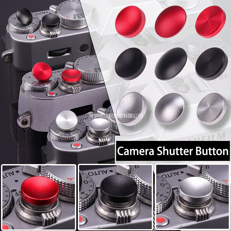 The Metal Camera Shutter Button Is Suitable for The Nikon Z6III Fujifilm XM5 X100VI X10 X20 XT50 ...