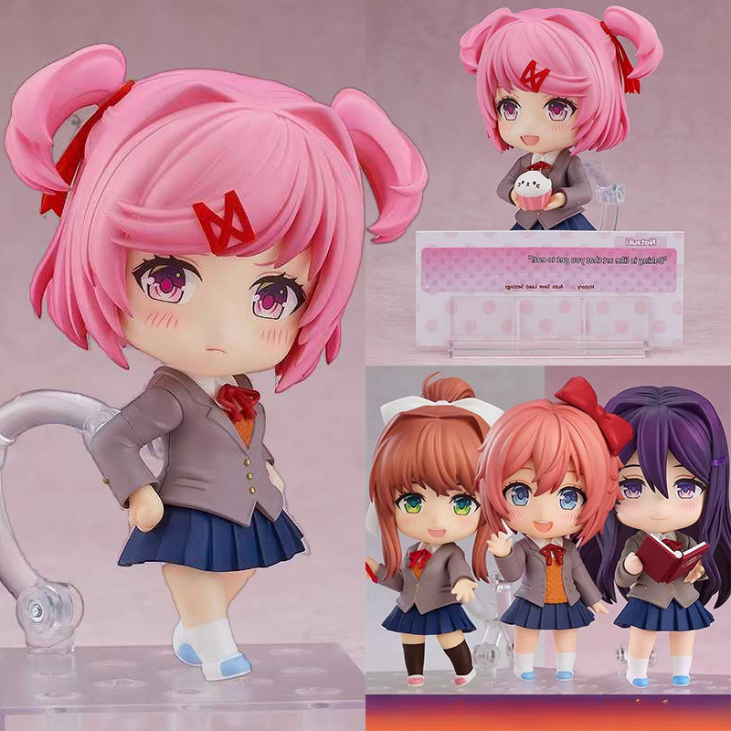 Natsuki Action Figure Doki Doki Literature Club! Nendoroid Yuri Sayori ...