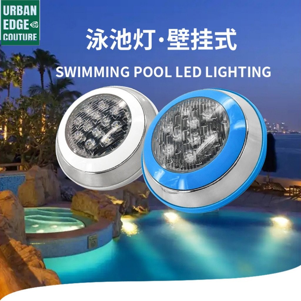Swimming Pool Dedicated Light led Pool Wall Light Waterproof led Outdoor Fish Pool Colorful ...